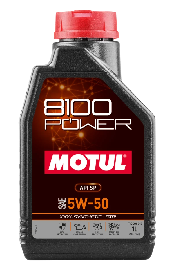 MOTUL 8100 POWER 5W-50 - Моторное масло