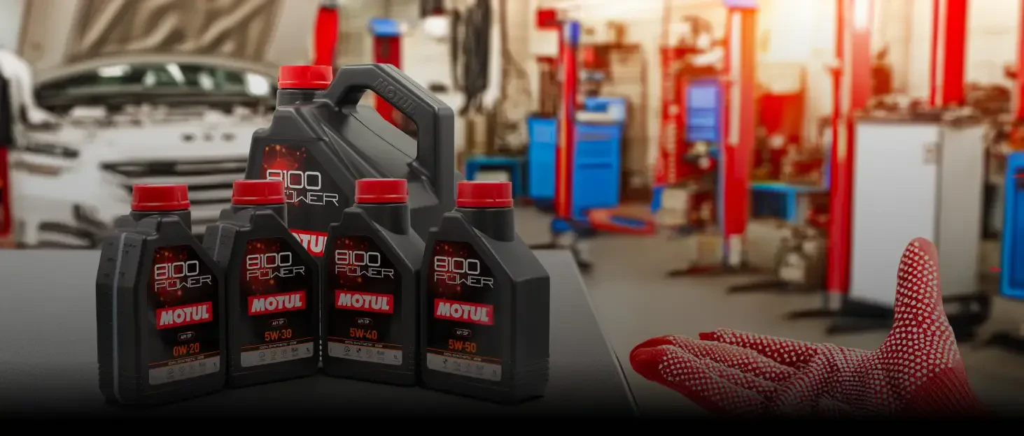 Motul 8100 Power – линейка универсальных моторных масел Motul